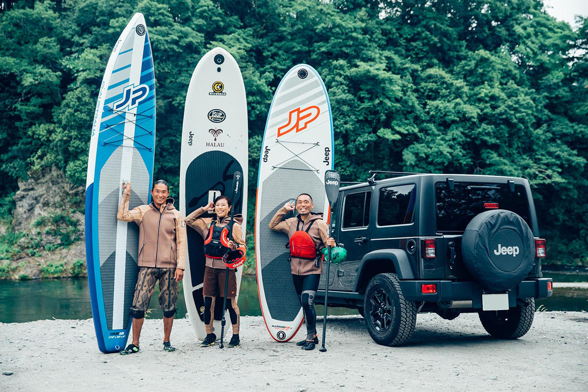 Jeep®がサポートする River SUP Team JAPAN が今年も集結！＜Gopro Mountain Games＞参戦直前の ...